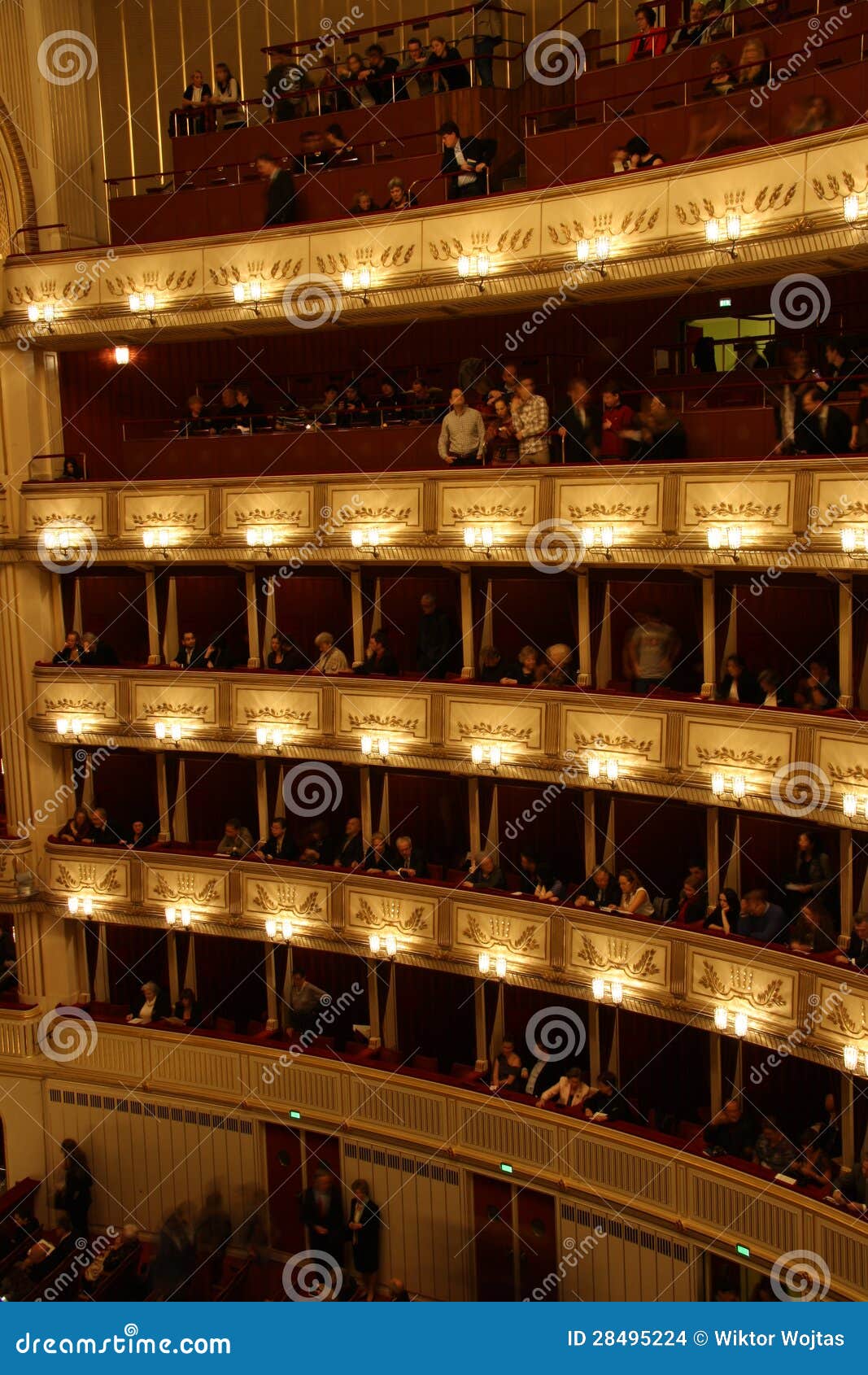 Vienna State Opera - Interior Editorial Stock Image - Image of interior ...