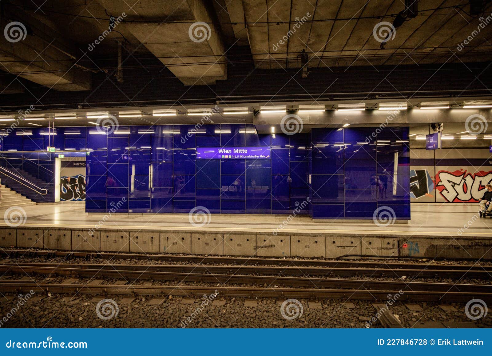 Vienna Subway Station - VIENNA, AUSTRIA, EUROPE - AUGUST 1, 2021 ...