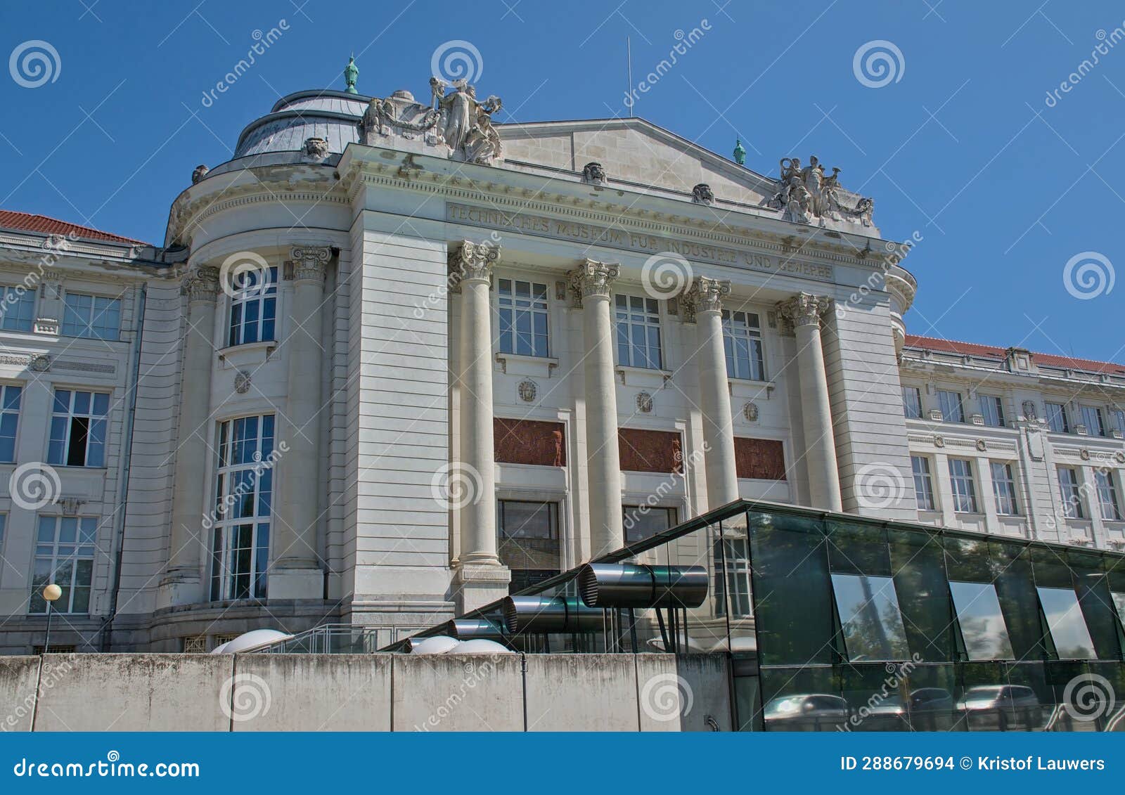 Vienna Technical Museum editorial stock image. Image of city - 288679694
