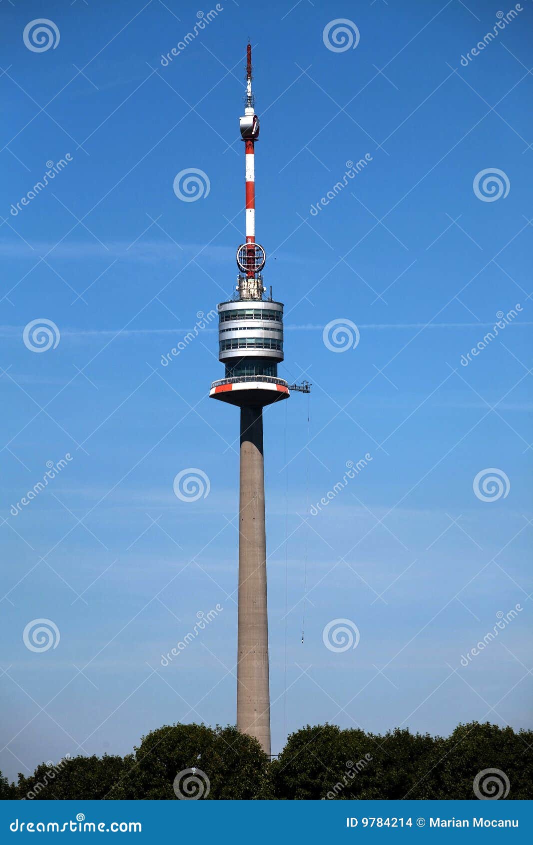 Vienna tower stock photo. Image of vertical, trees, landmark - 9784214