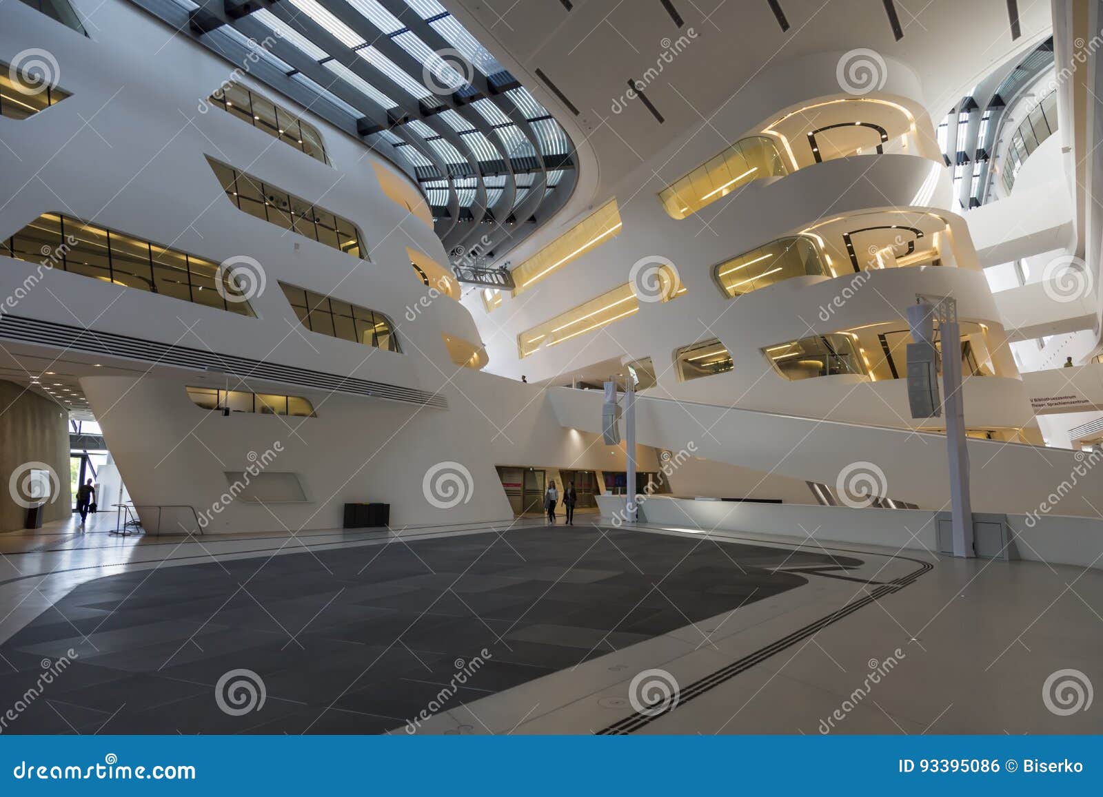 Vienna University Campus - Library Interior Editorial Photo - Image of ...
