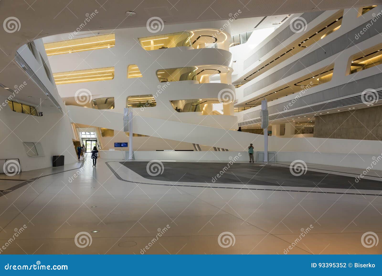 Vienna University Campus - Library Interior Editorial Photography ...