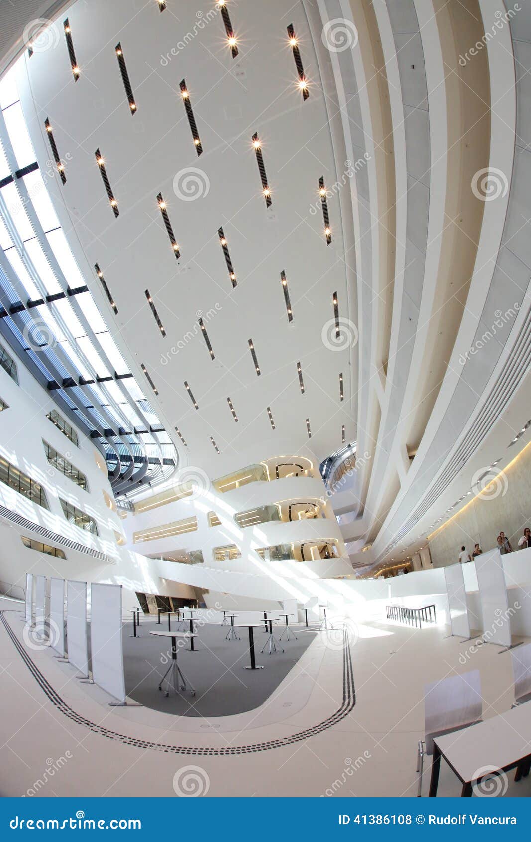 Vienna University of Economics and Business Assembly Hall Stock Photo ...