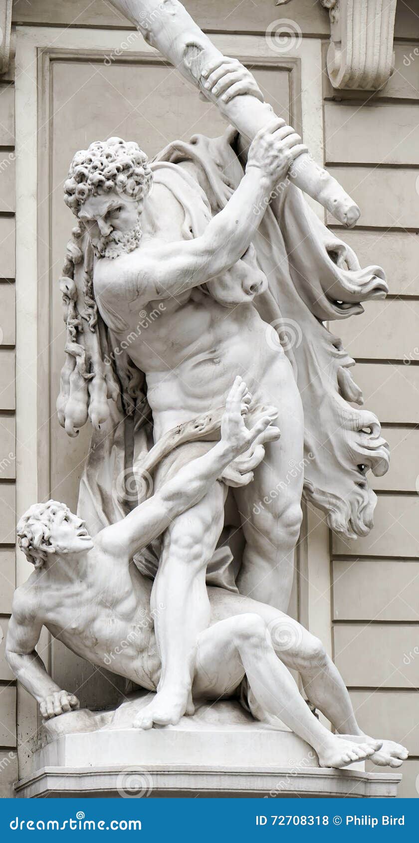 VIENNE, AUSTRIA/EUROPE - 22 SEPTEMBRE : Statue De Combat De Hercule ...