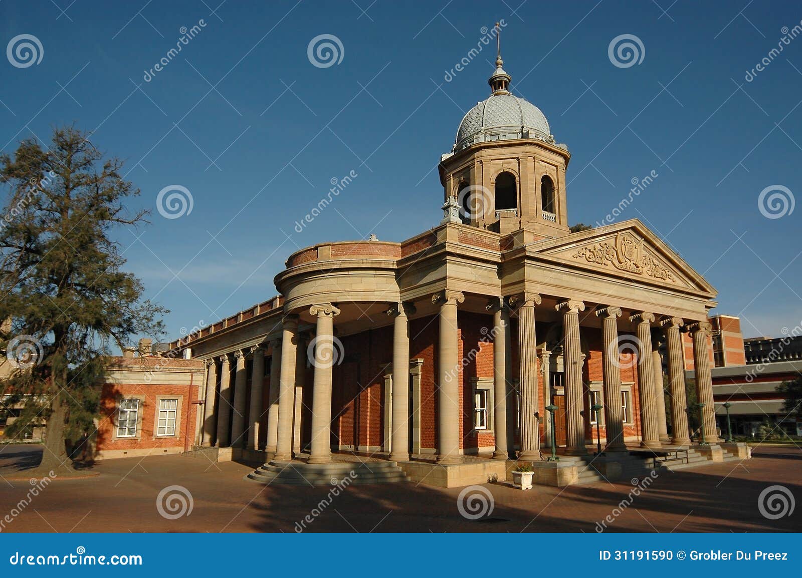 Vierde Raadzaal in Bloemfontein, Zuid-Afrika Stock Foto - Image of ...