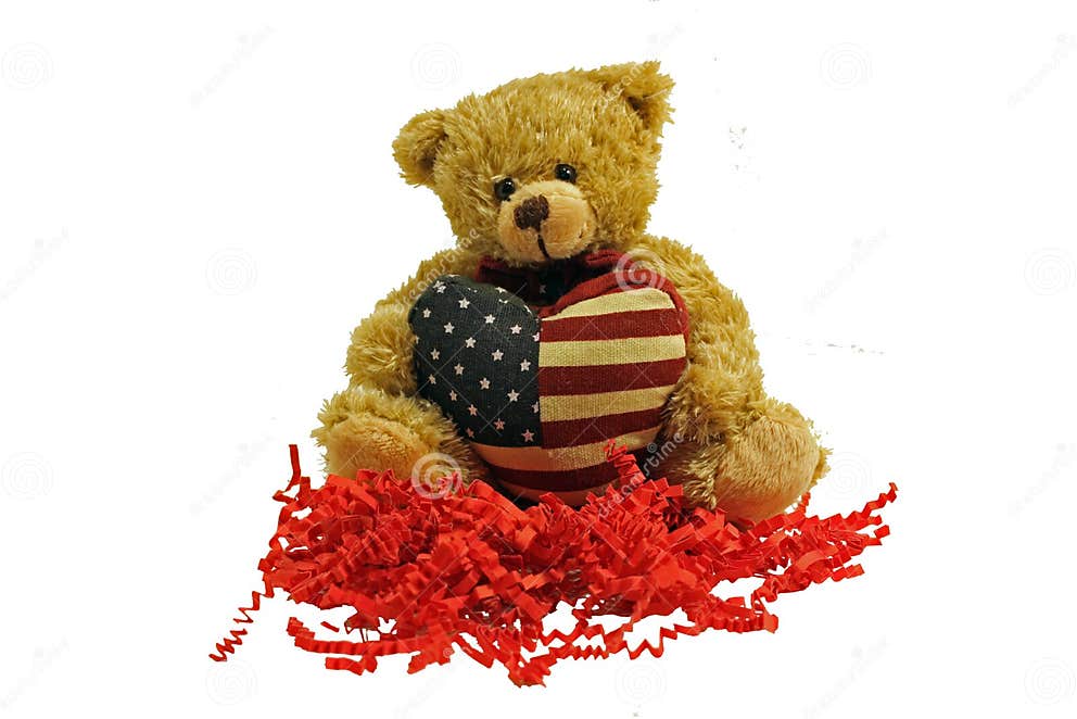 Vierde Van De Teddybeer Van Juli Stock Foto - Image of juli, teddy: 5698022