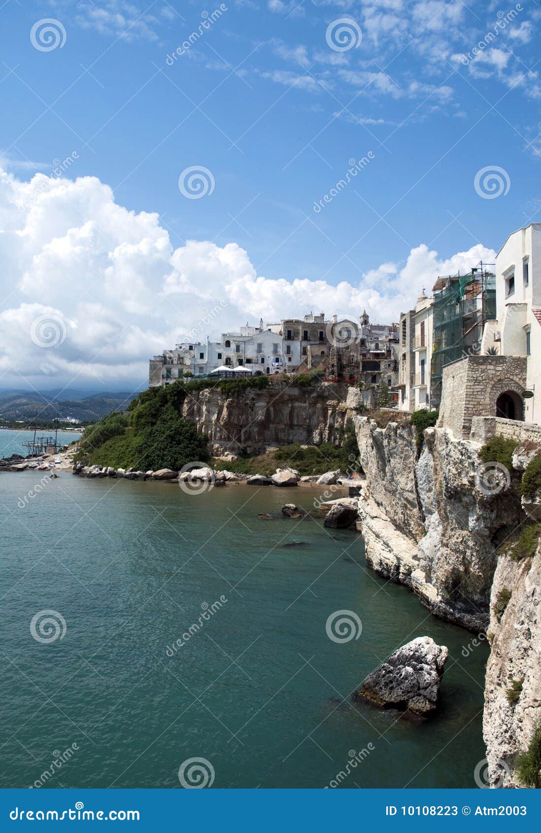 Vieste - Italy stock image. Image of europe, outdoor - 10108223