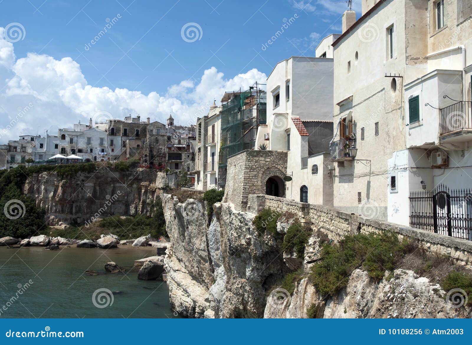 Vieste - Italy stock photo. Image of europe, holiday - 10108256