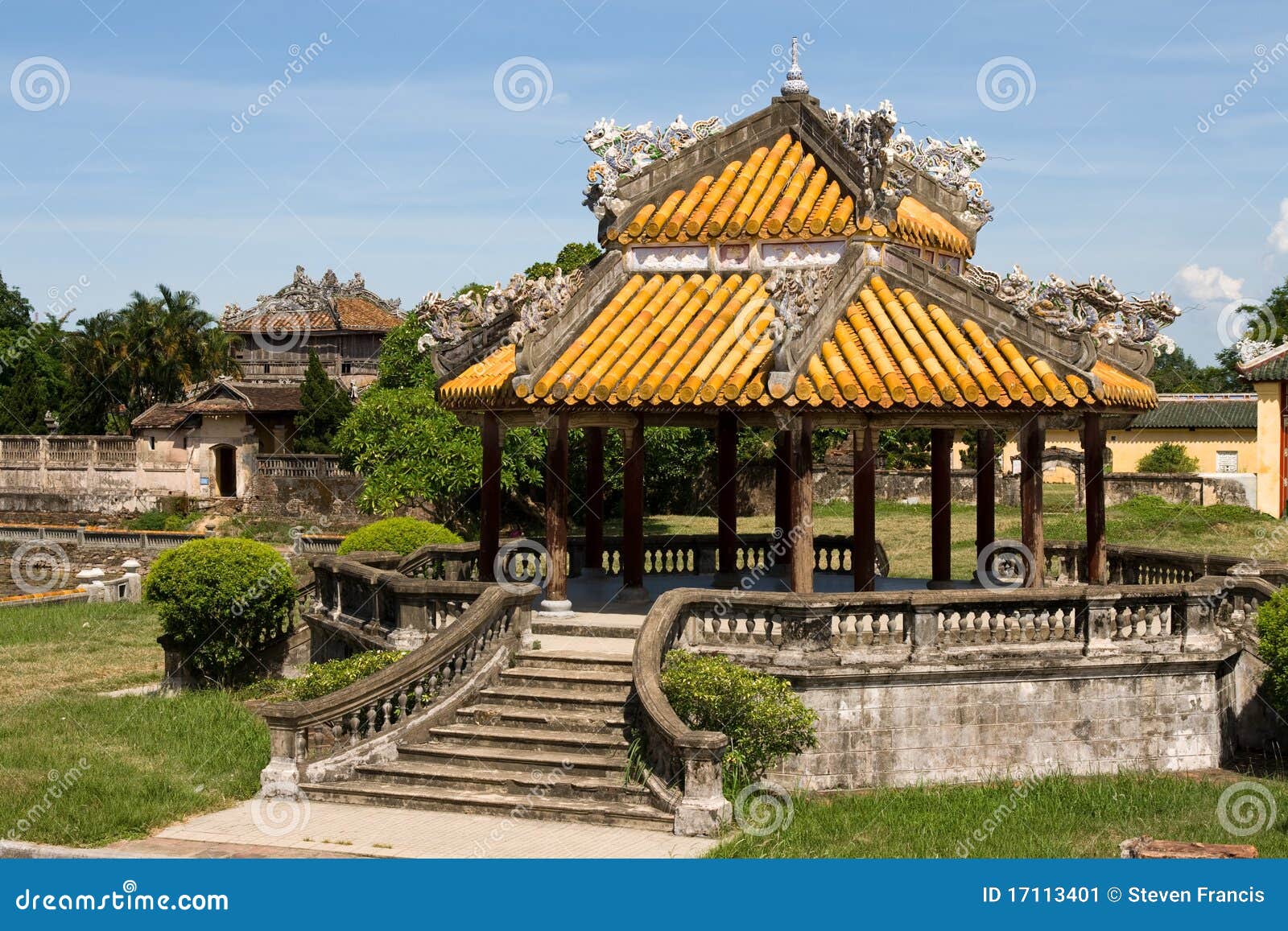 Vietnam Citadel stock image. Image of moat, ancient, architect - 17113401