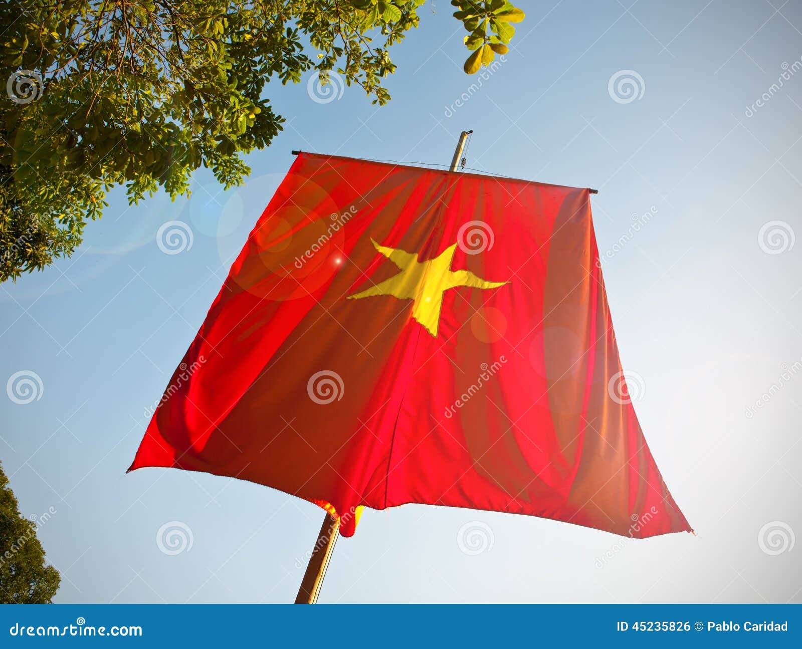 Vietnam Flag .flag On Background Stock Photo | CartoonDealer.com #69202788