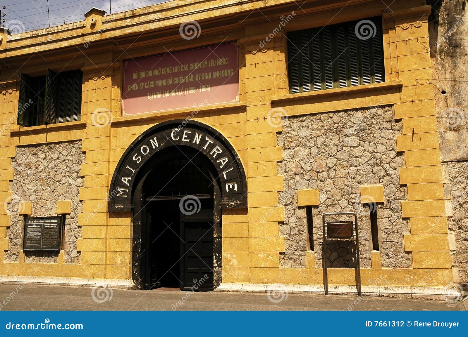 Vietnam, Hanoi: Hoa Lo Prison Editorial Photography - Image of ...