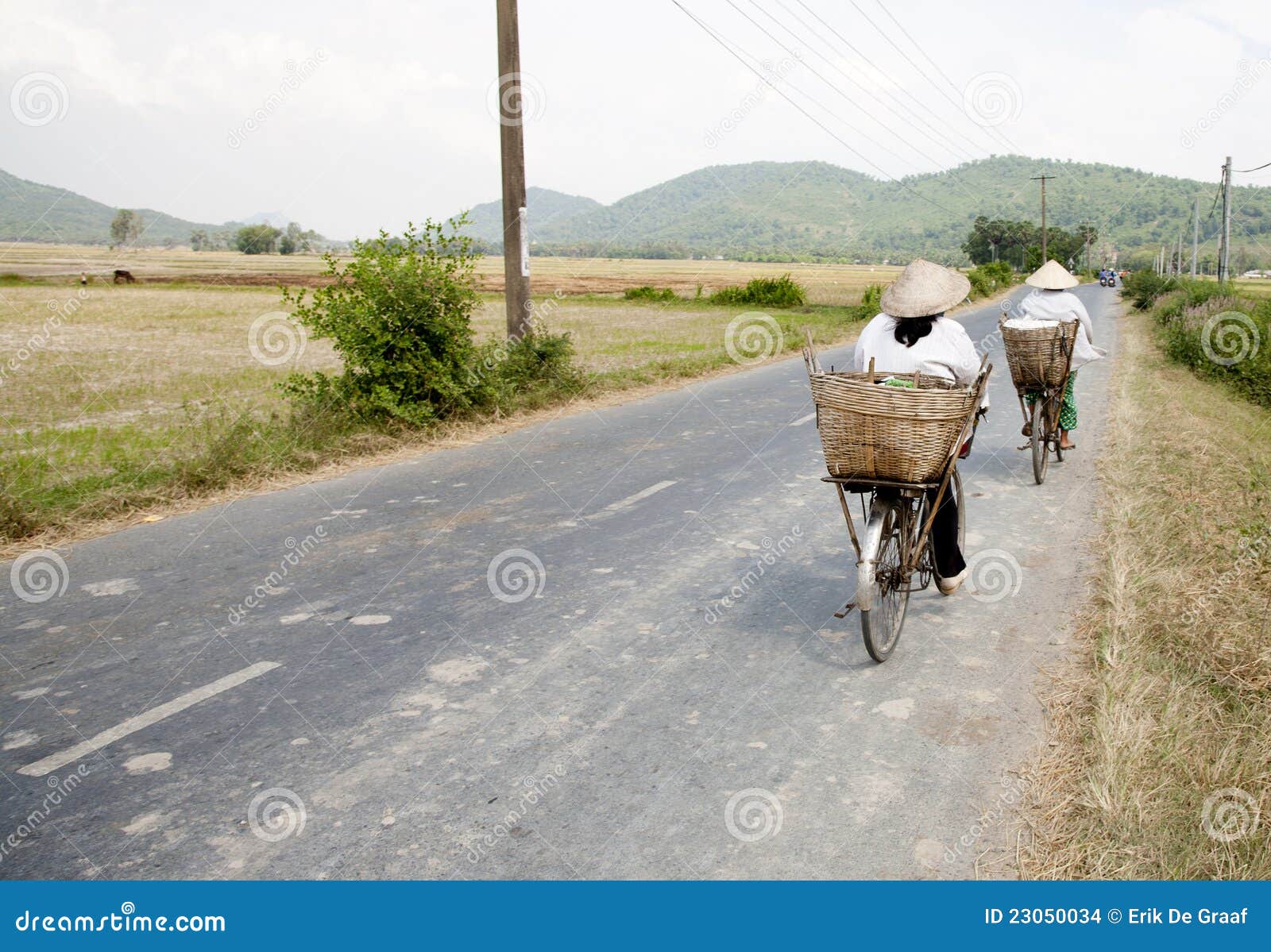 Vietnam rural street stock photo. Image of authentic - 23050034