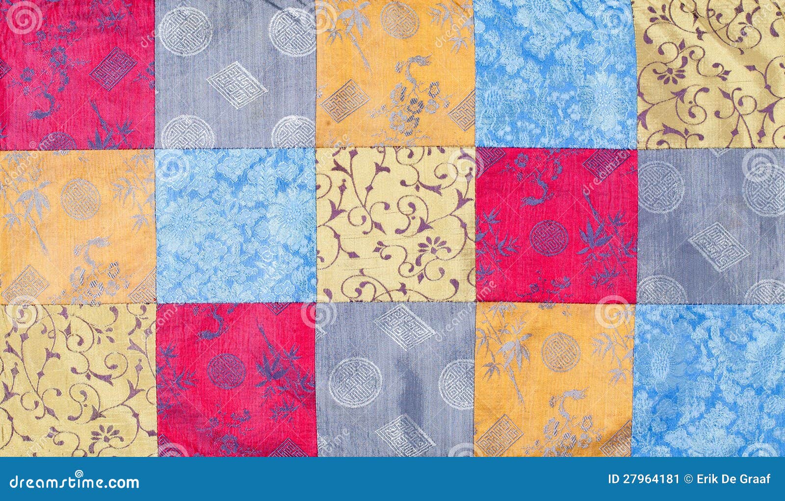 Vietnam silk patchwork stock image. Image of pattern - 27964181