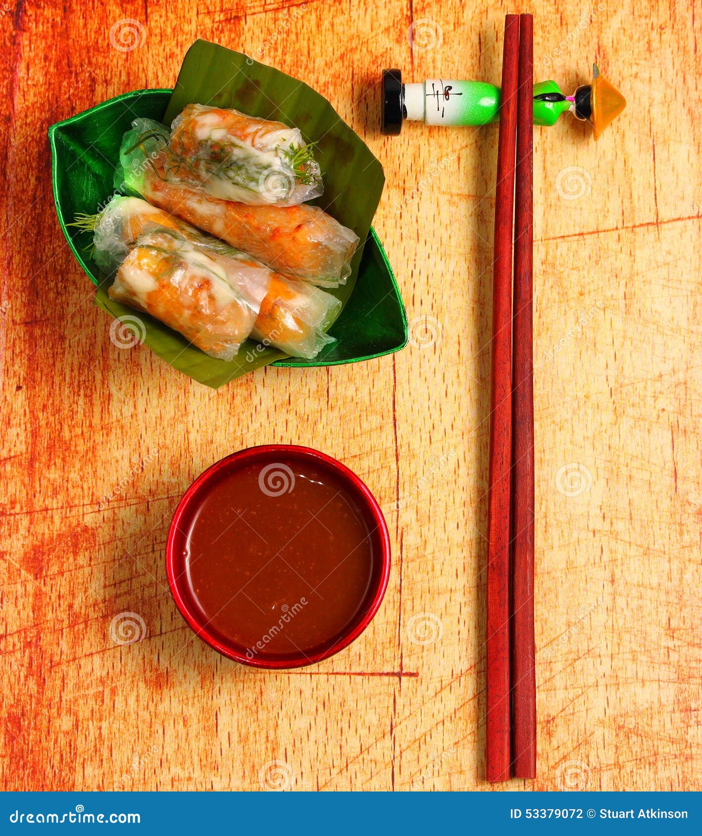 Vietnam wafer spring rolls stock photo. Image of rice - 53379072