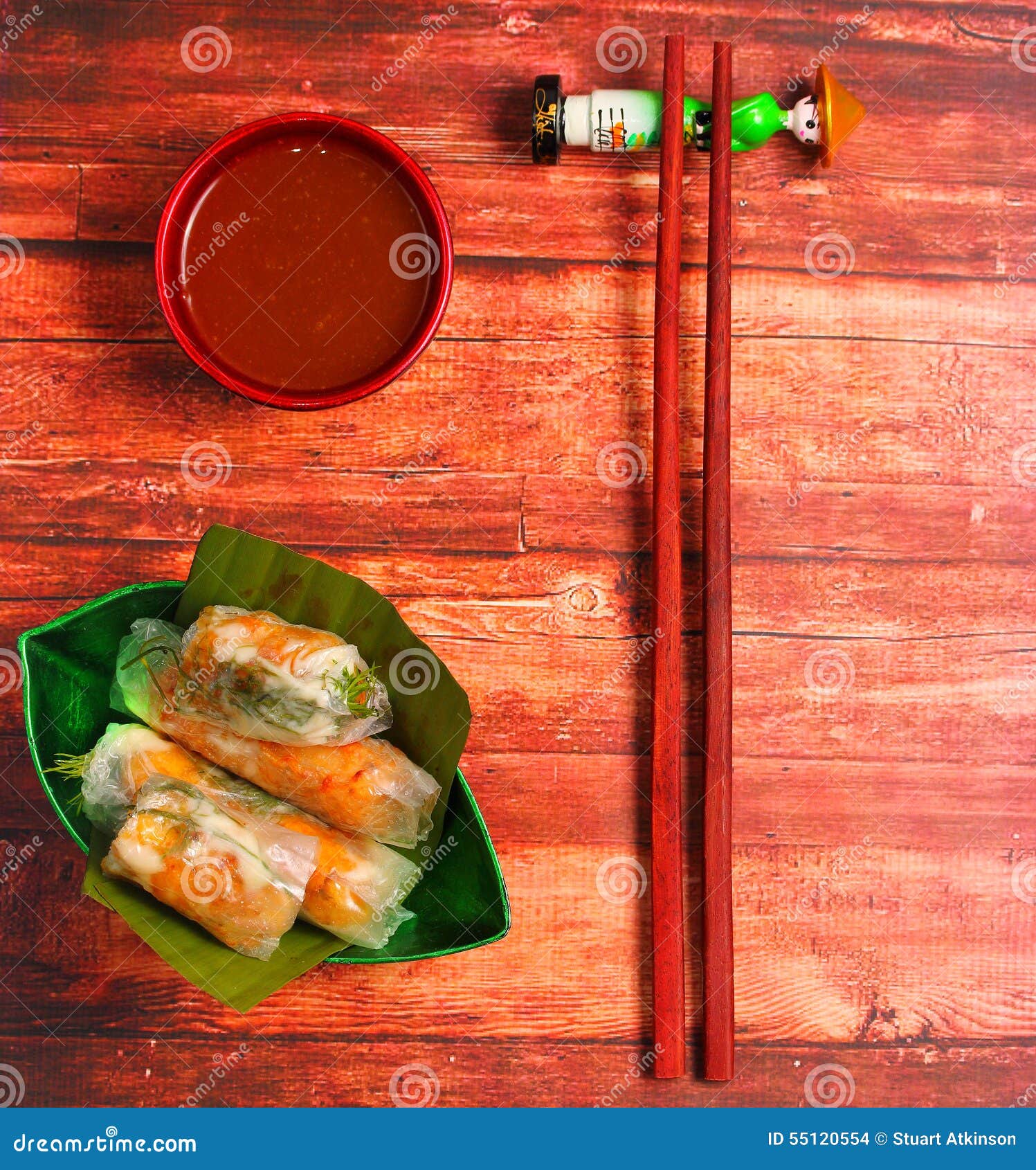 Vietnam wafer spring rolls stock photo. Image of spring - 55120554