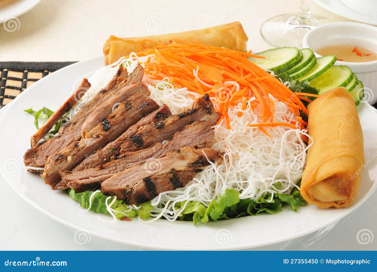 Vietnamese beef bowl stock photo. Image of supper, black - 27355450
