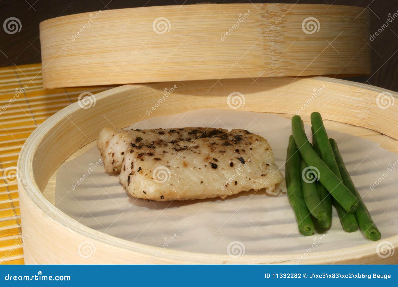 Vietnamese River Cobbler Fillet Stock Photo - Image of vegetables, bean ...