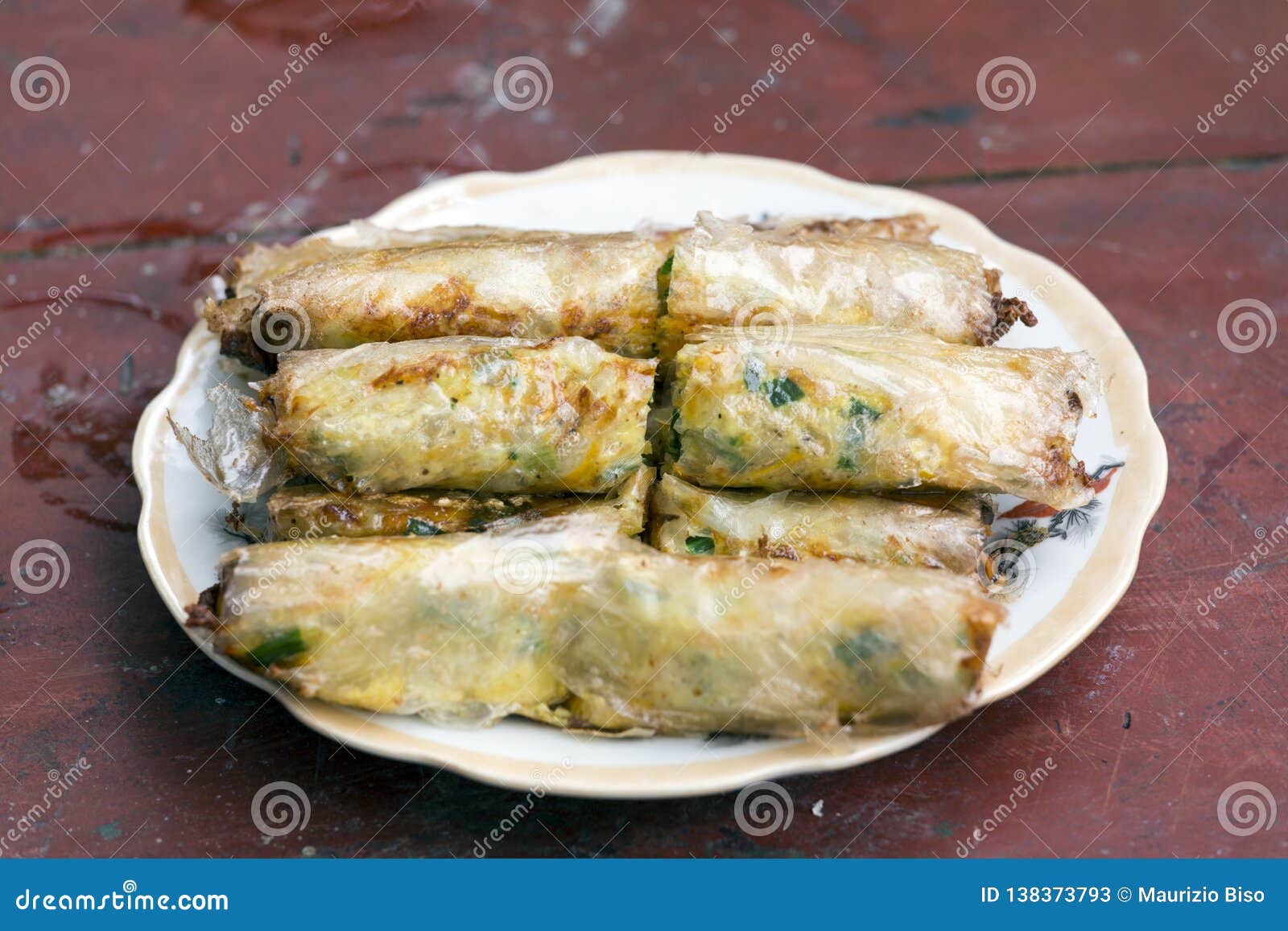 Vietnamese Spring Rools Photo Stock Image - Image of vegetable, food ...