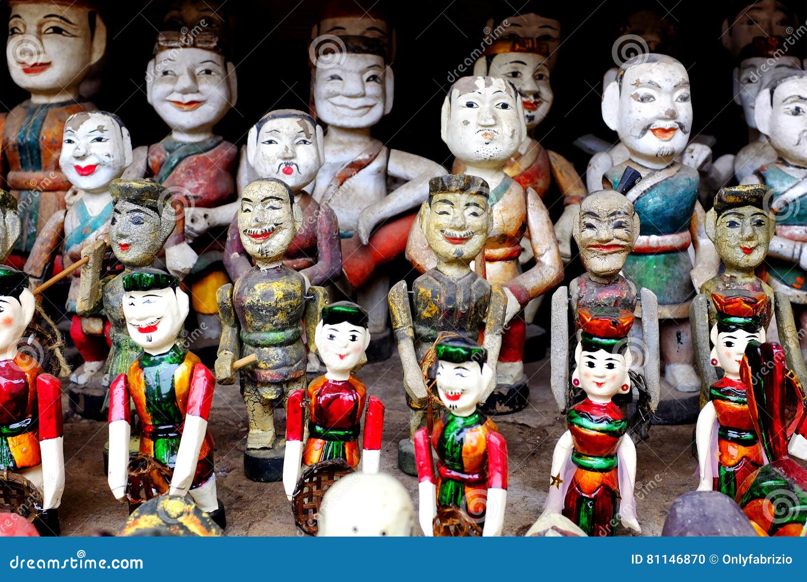 Vietnamese Water Puppets Royalty-Free Stock Photography | CartoonDealer ...