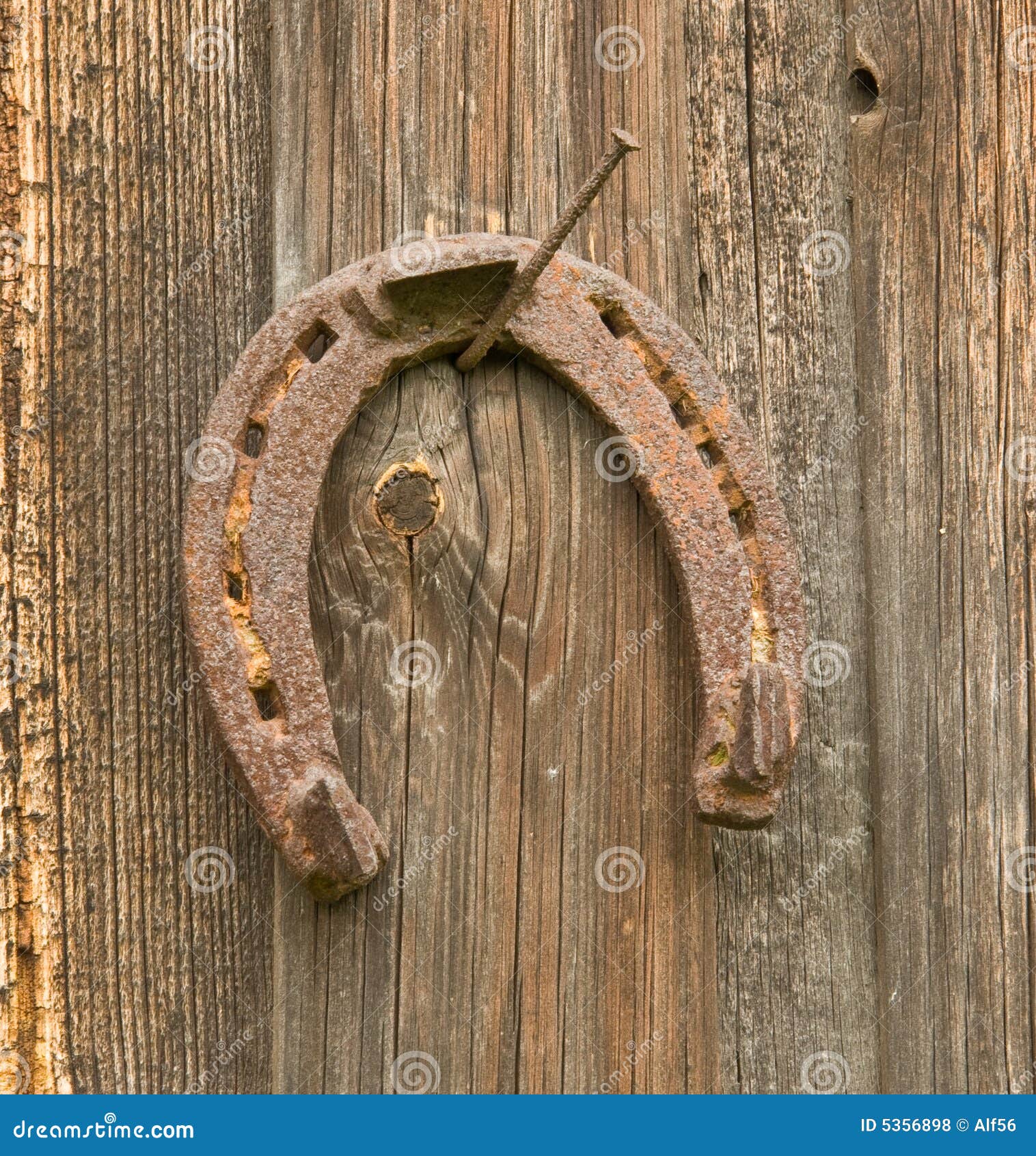 Vieux Fer à Cheval Sur Le Clou Photo stock - Image du signe, symbole ...