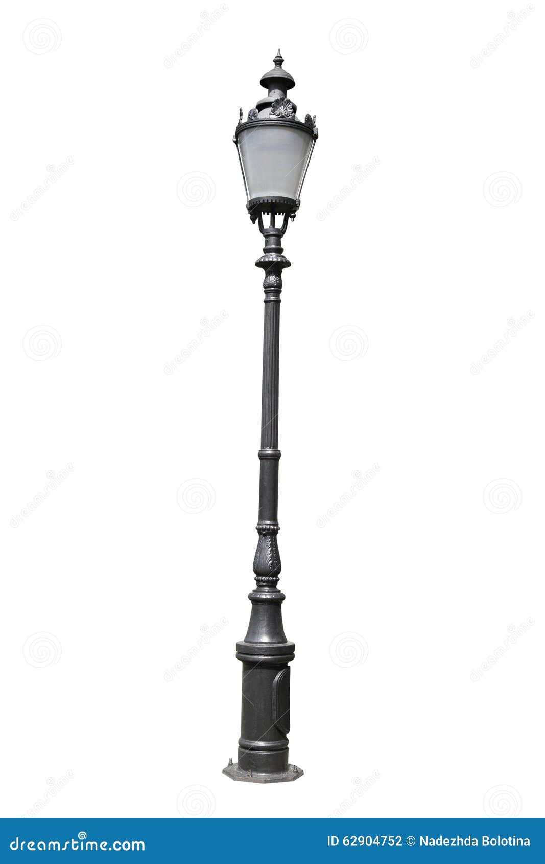 Vieux lampadaire de rue photo stock. Image du électrique - 62904752