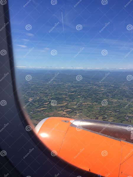 View from above stock image. Image of atmosphere, wing - 42729435