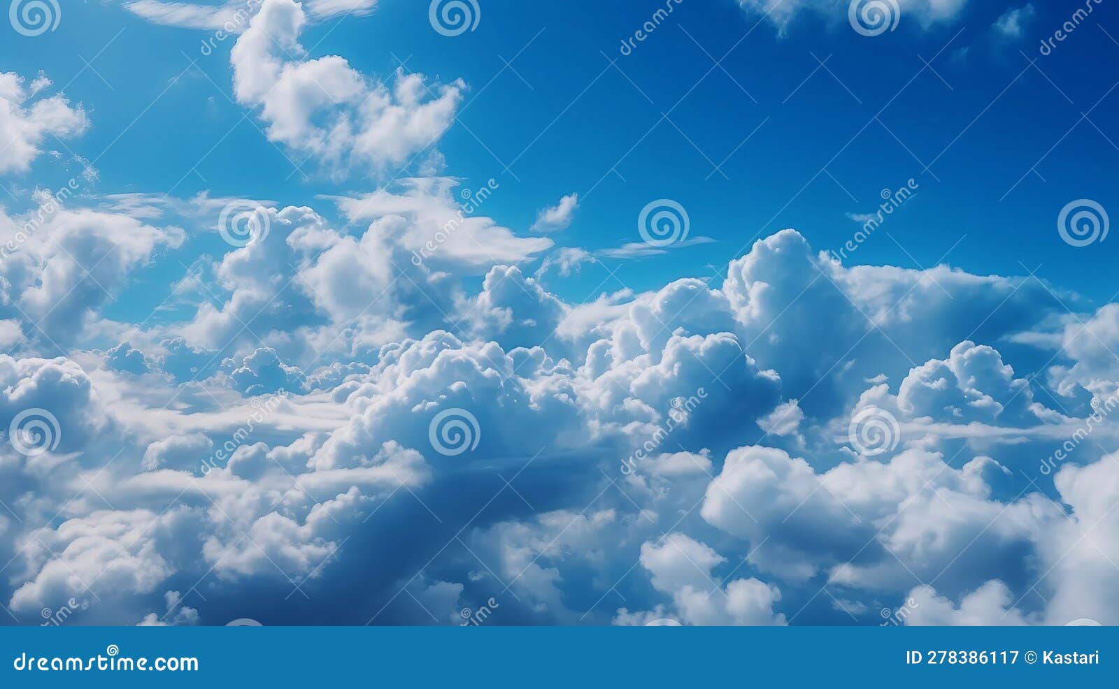 The View Above the Clouds is Very Beautiful Stock Image - Image of dusk ...