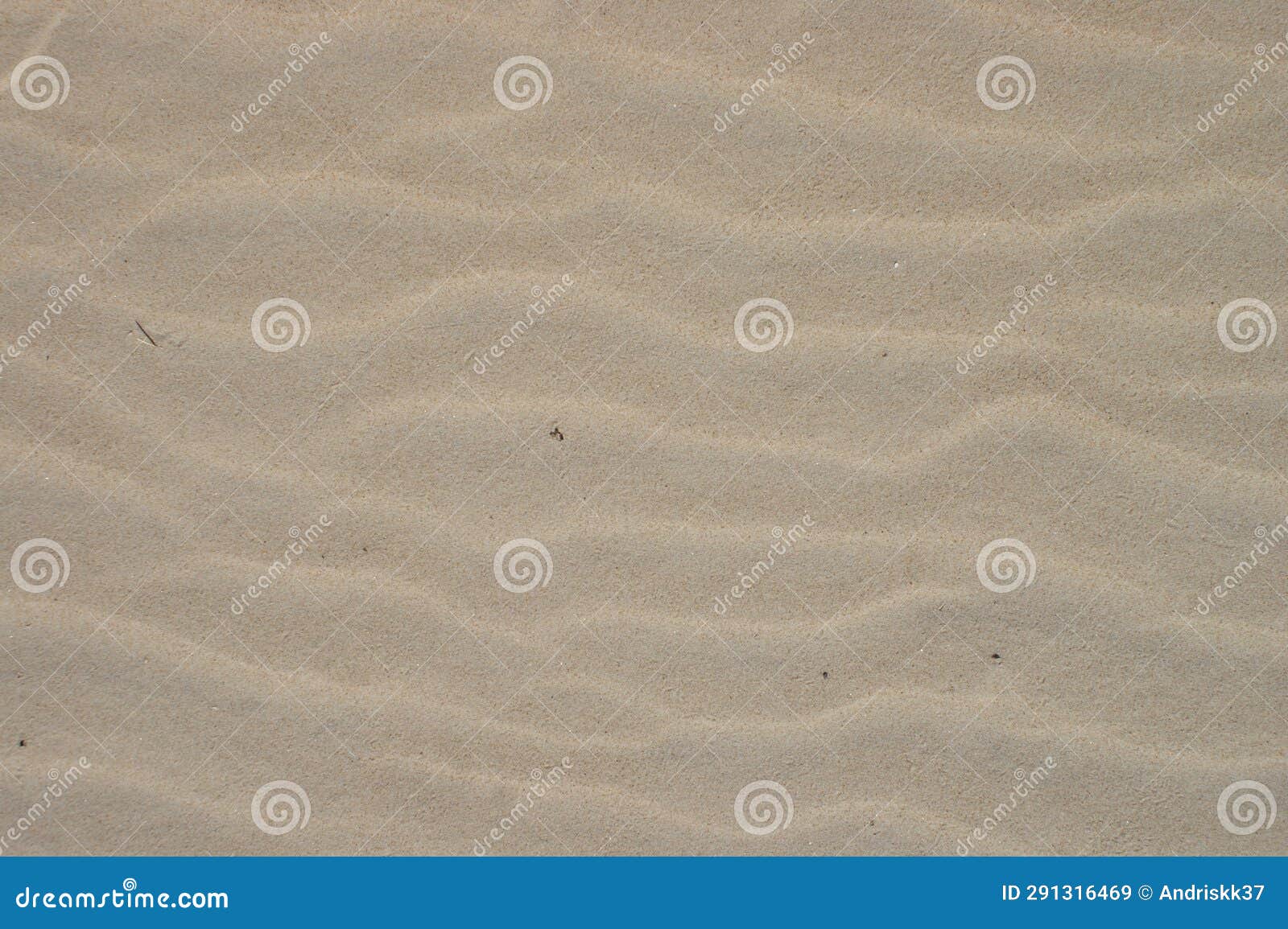 View from Above, Diagonal Wave Direction. Wind Marks on the Beach Sand ...