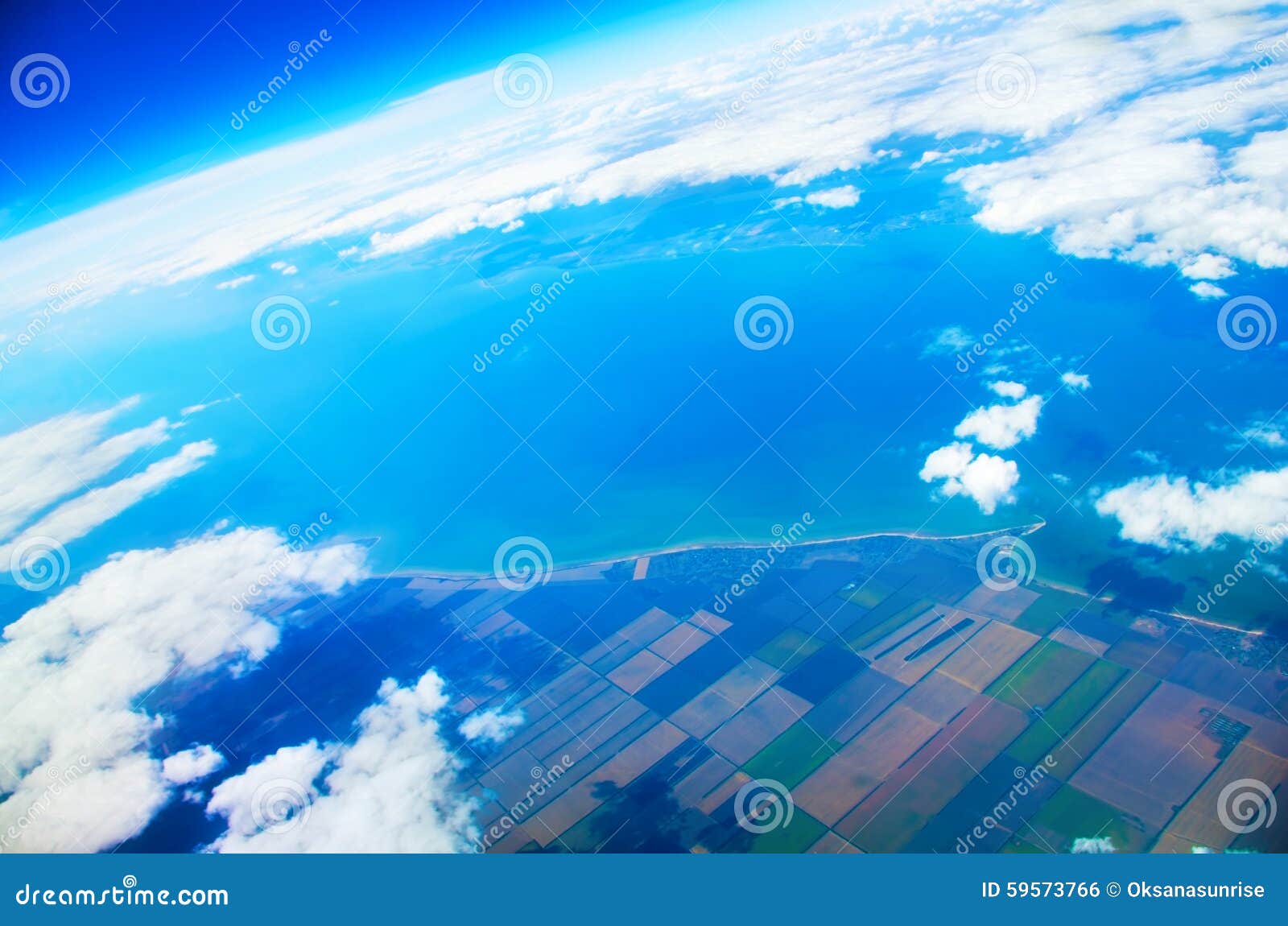 View above ground stock photo. Image of island, field - 59573766