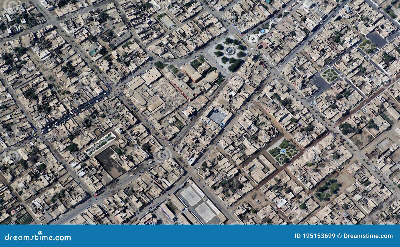 View from Above of the Millions of Metropolis Lima in Peru Stock Image ...