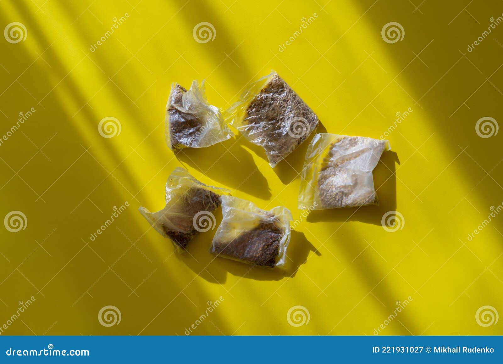 View from Above of Several Rice and Other Porridge in Quick Cooking ...