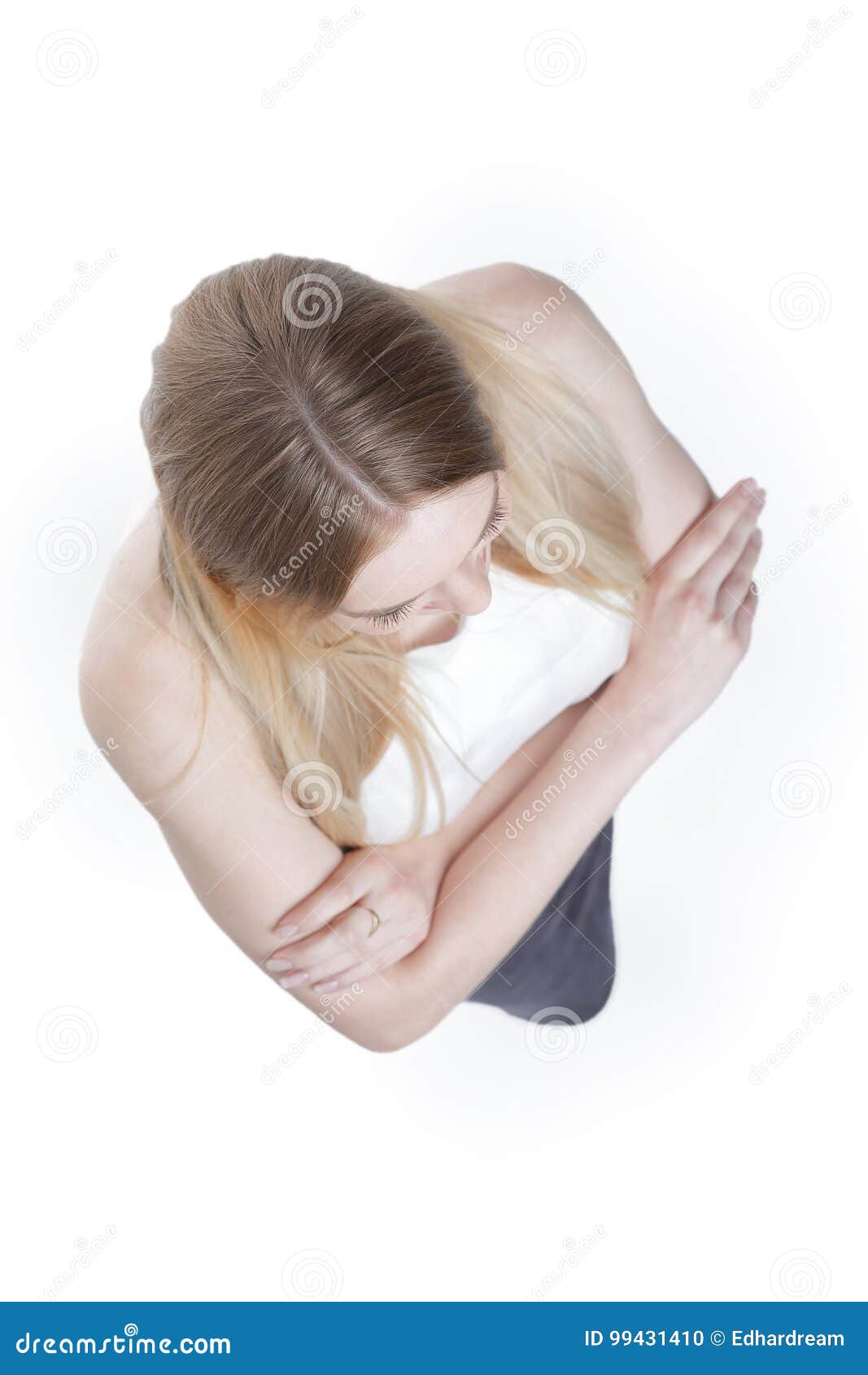 View from Above. Successful Young Business Woman Looking Forward Stock ... View from Above. Successful Young Business Woman Looking Forward Stock ...