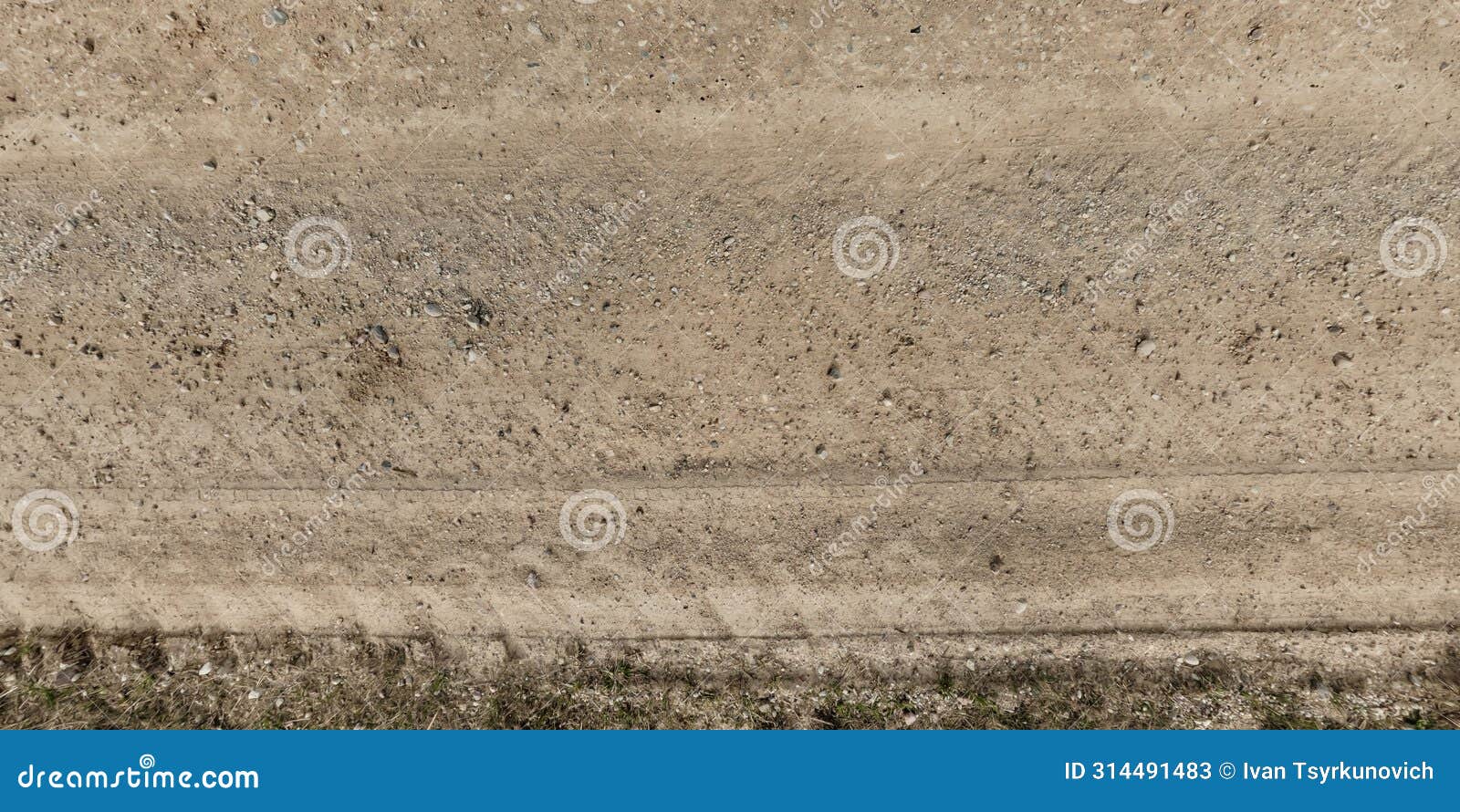 View from Above on Texture of Gravel Road Stock Image - Image of ...