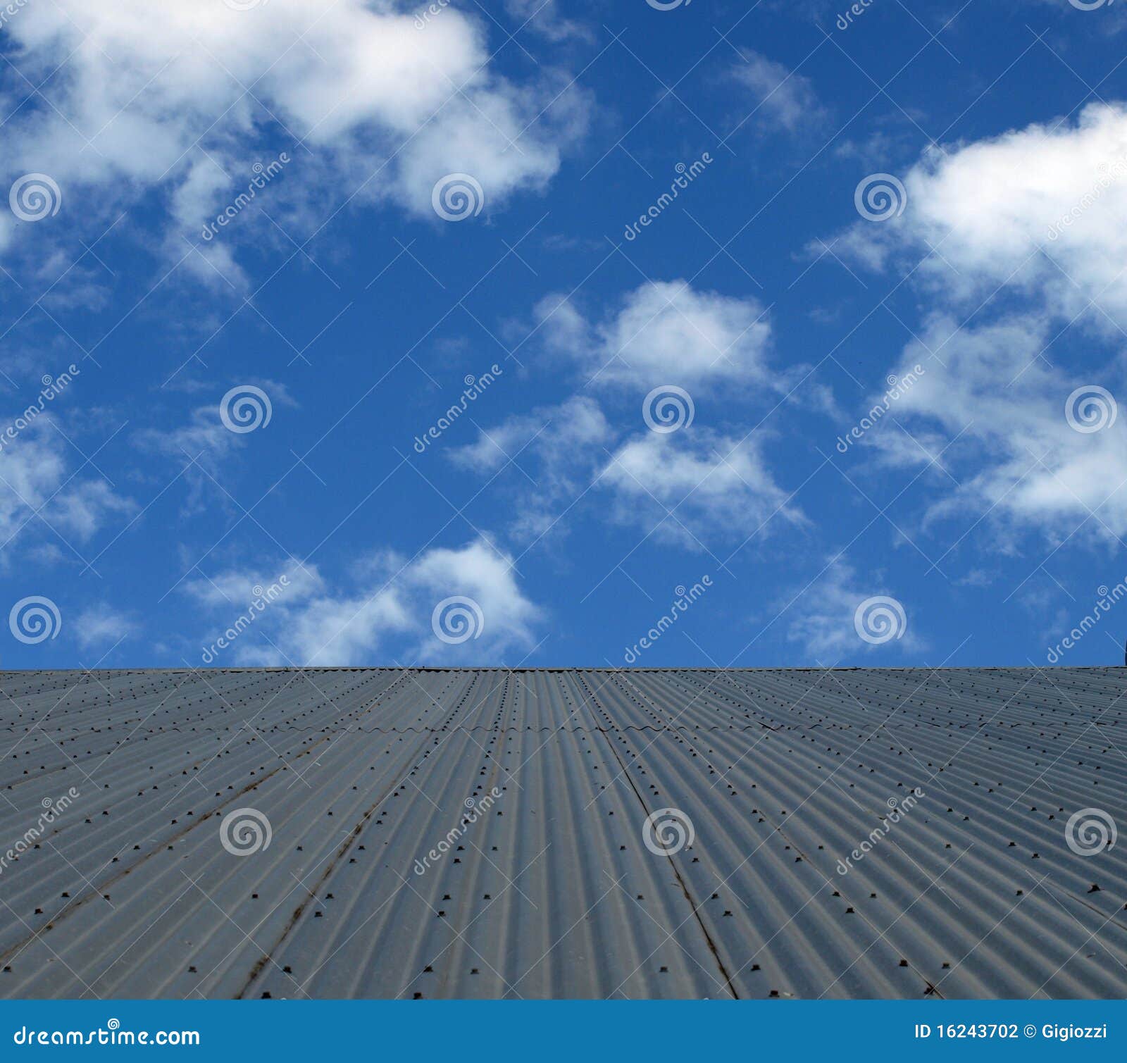 View above the tin roof stock photo. Image of depth, house - 16243702