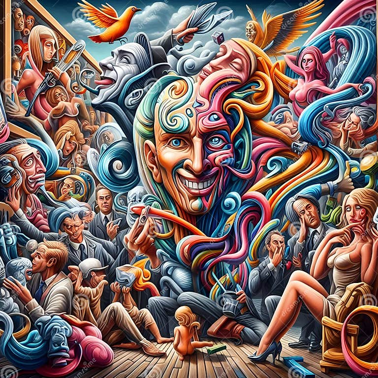 View of Absurdity in Art Present a Distorted and Conflicting Perceive ...
