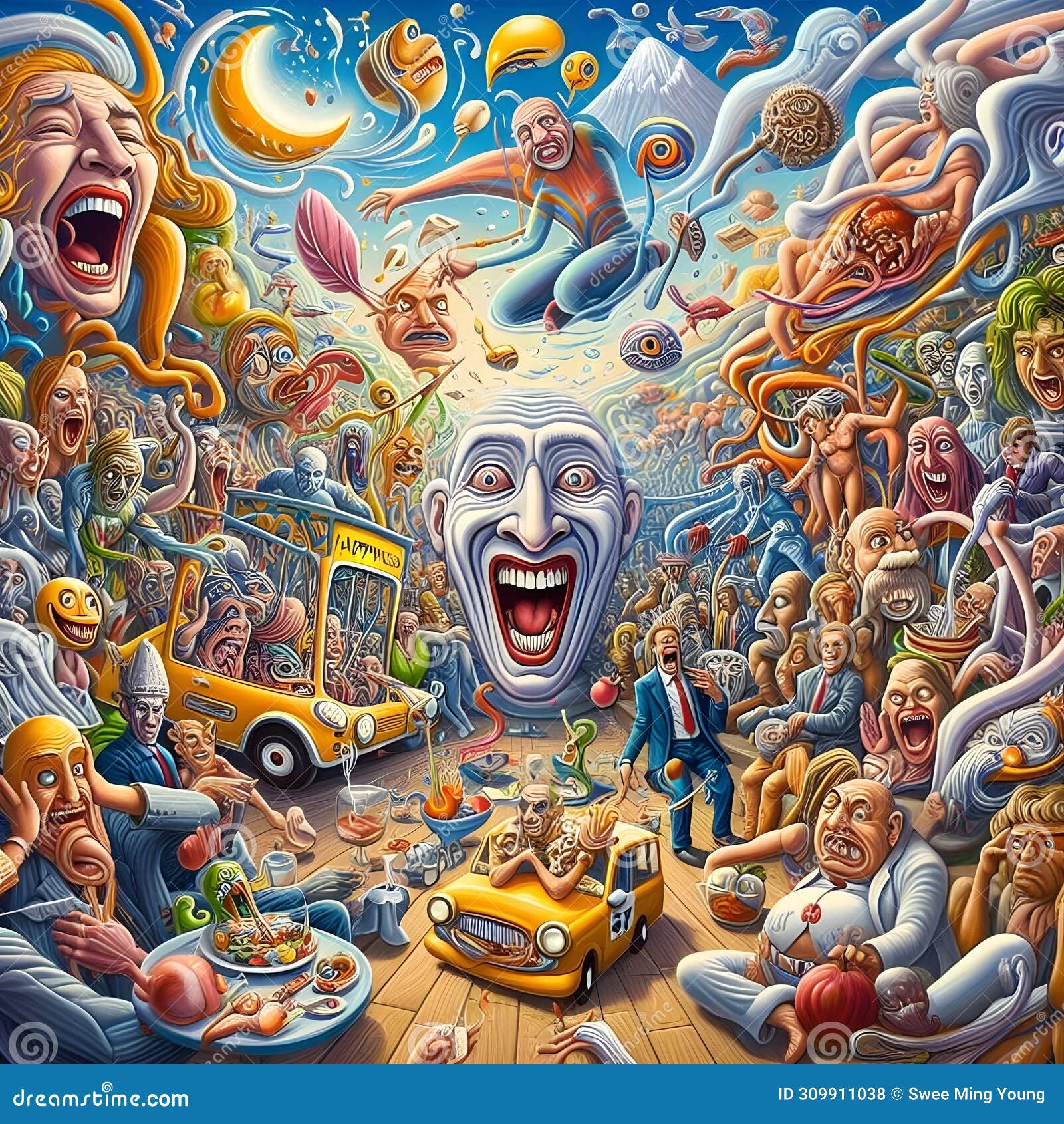 View Of Absurdity In Art Present A Distorted And Conflicting Perceive ...