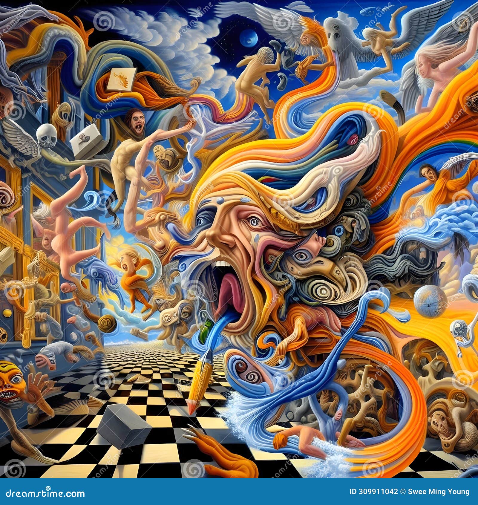 View of Absurdity in Art Present a Distorted and Conflicting Perceive ...