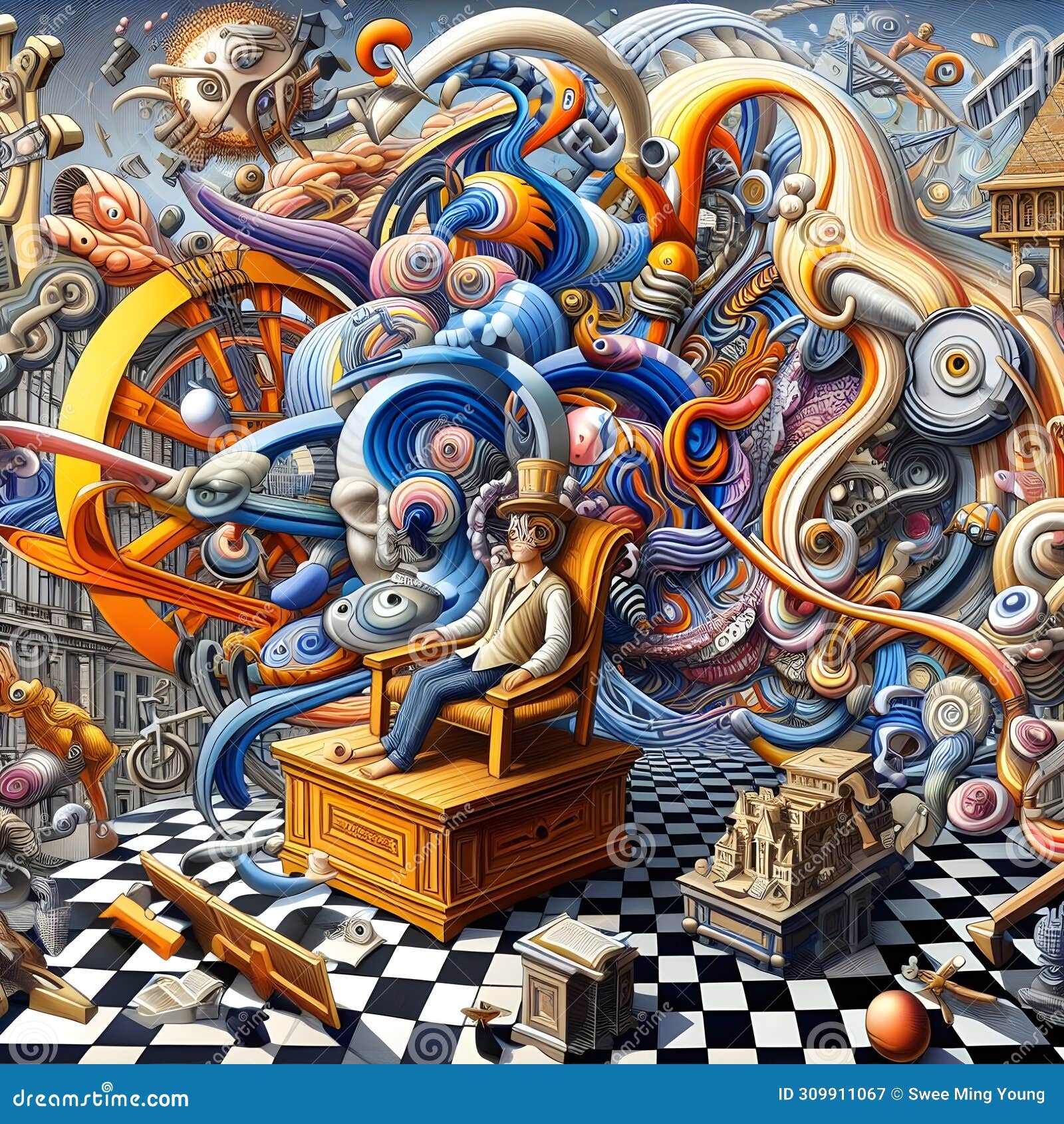 View of Absurdity in Art Present a Distorted and Conflicting Perceive ...