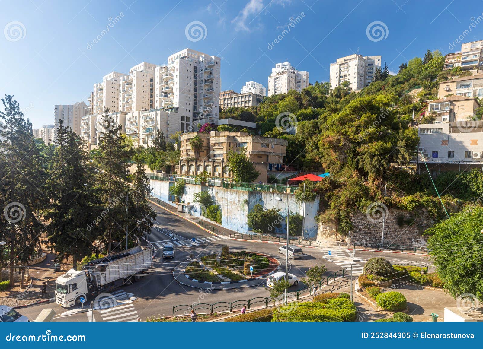 View of the Adar District, the Upper City Editorial Image - Image of ...