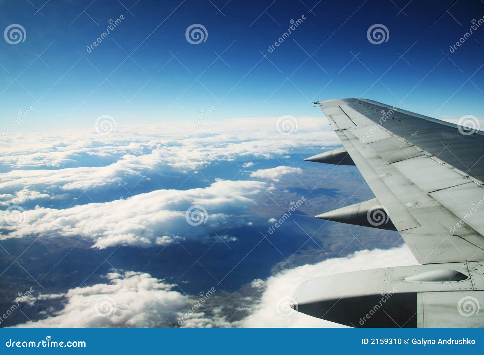 View from an aircraft stock photo. Image of aerial, high - 2159310