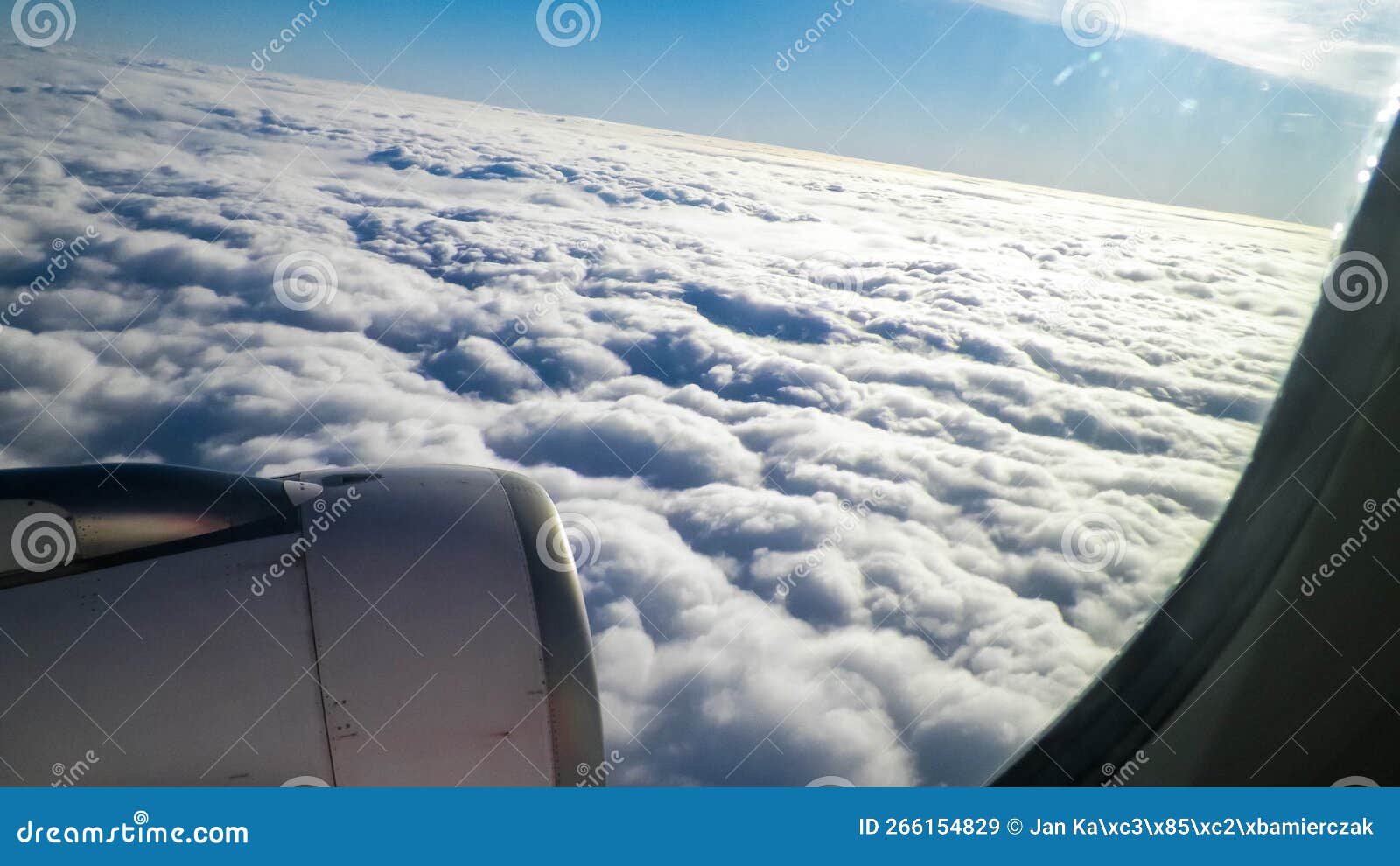 View of Aircraft Wing Engine from Plane Window Stock Image - Image of ...