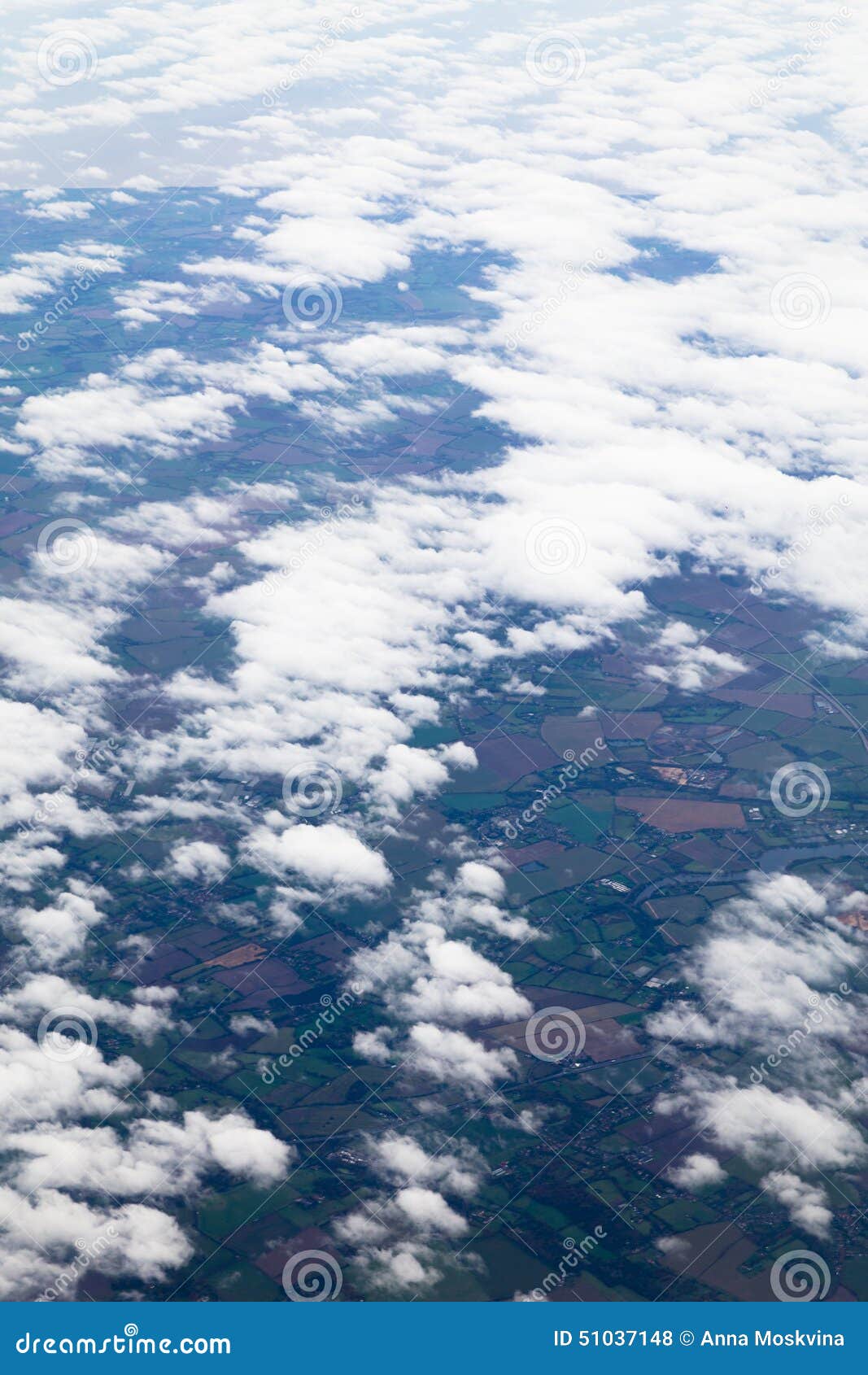 View from Airplane on Earth Stock Photo - Image of aviation, flight ...