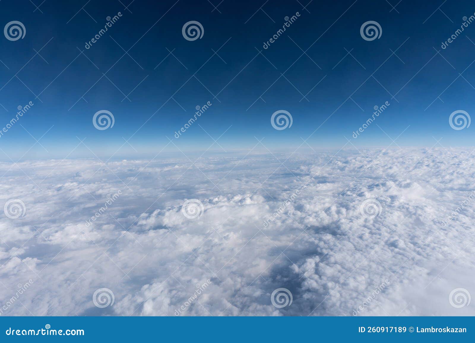 View from a Airplane Window at 35.000 Feet High Stock Image - Image of ...