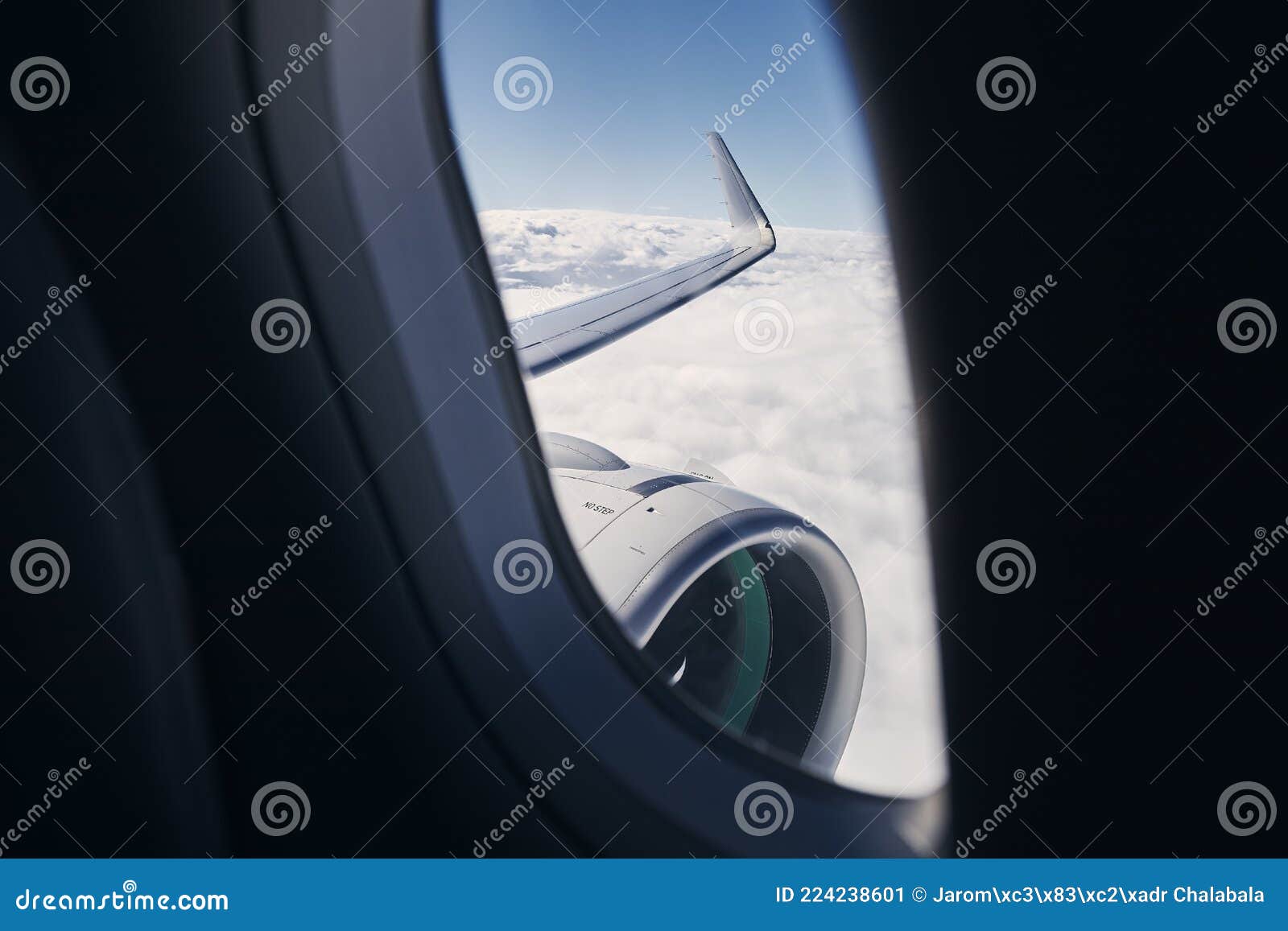 Top View. View From The Airplane Window. Summer Day, View From Above ...