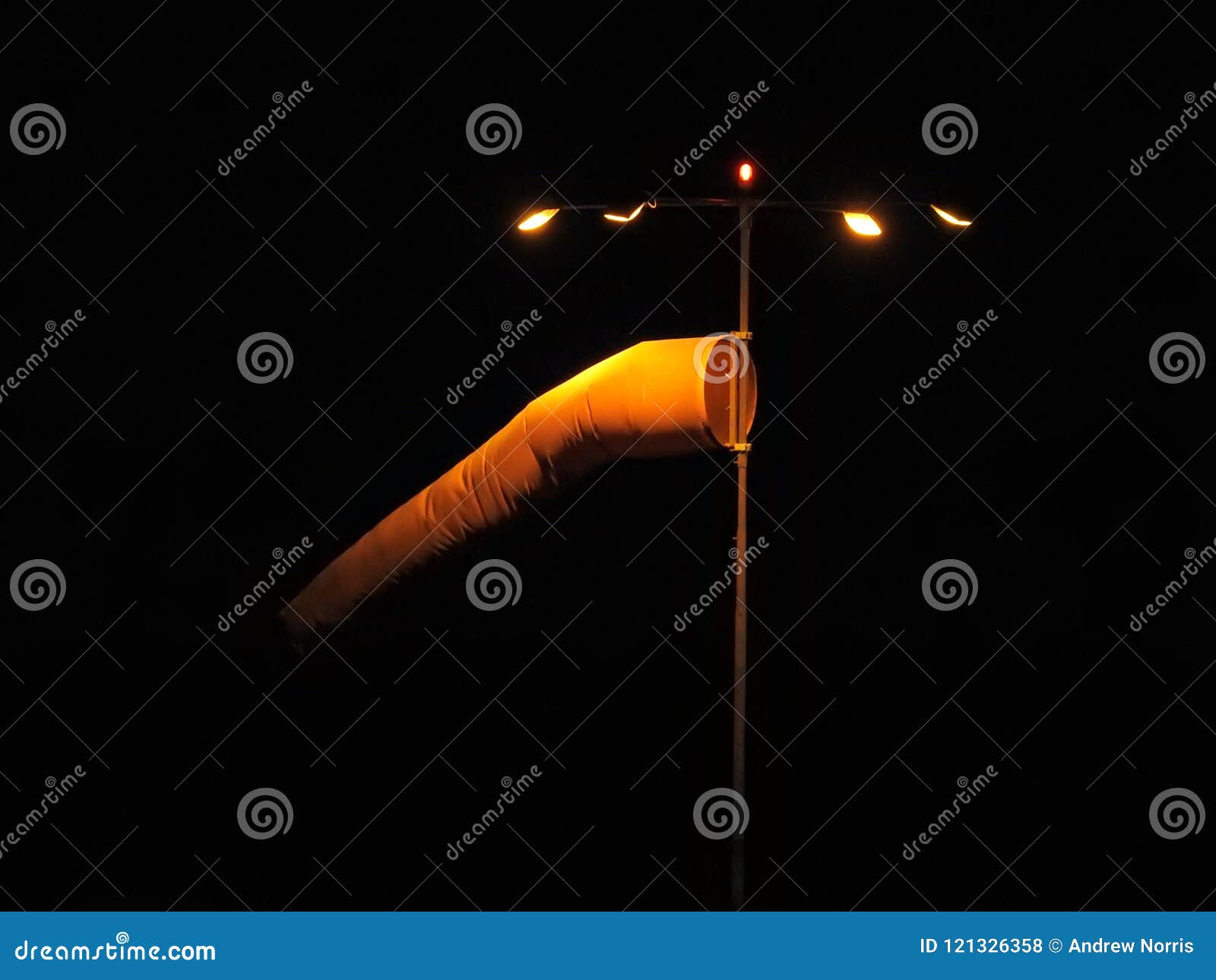 Airport Windsock stock photo. Image of blowing, background - 121326358