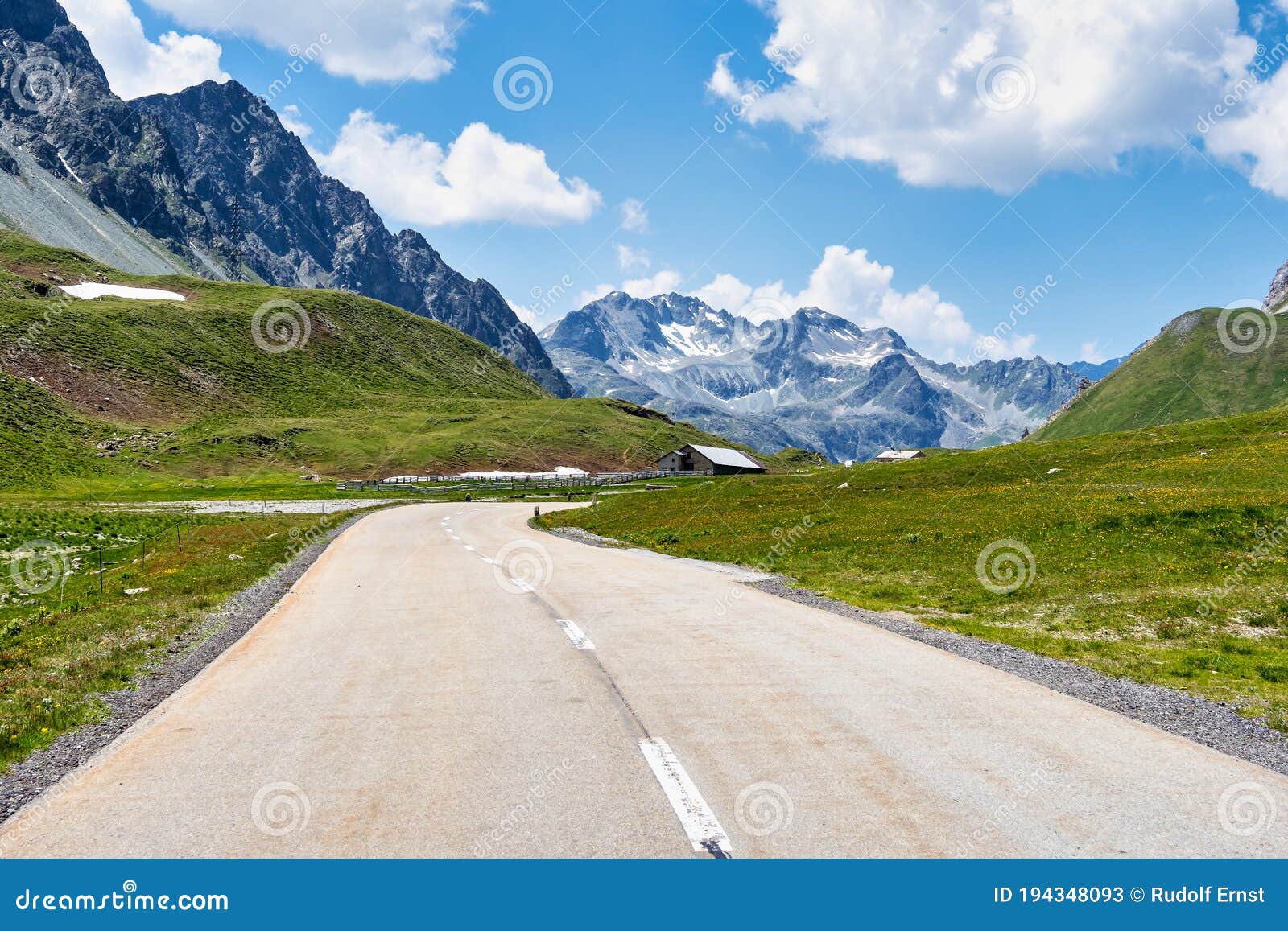 View of the Albula Pass in Grisons, Switzerland, Europe Stock Image ...