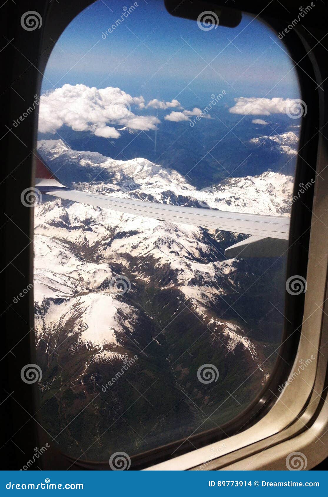 View of the alps 2 stock photo. Image of horizon, mountains - 89773914
