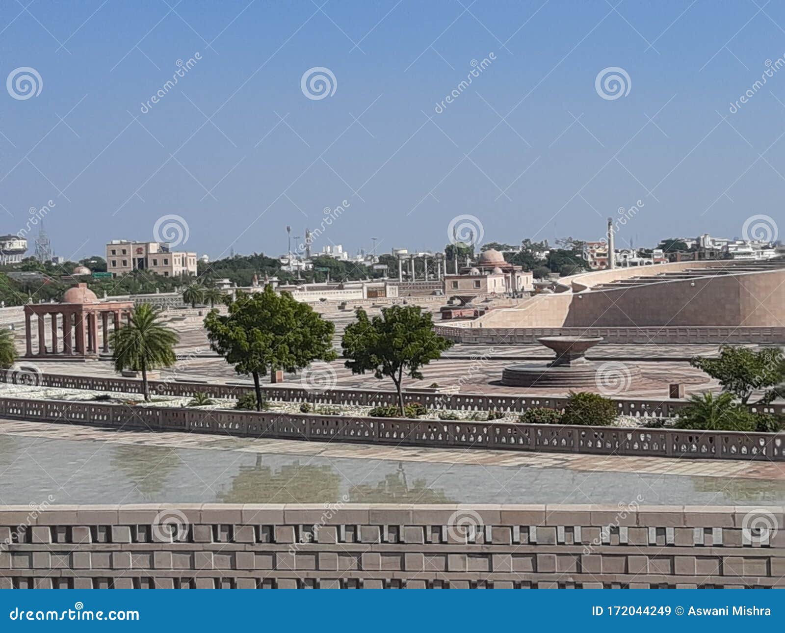 View of Ambedkar Park Lucknow India Stock Image - Image of ambedkar ...