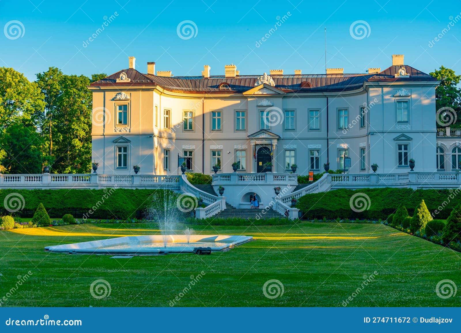 View of Amber Museum at Palanga, Latvia Editorial Photography - Image ...