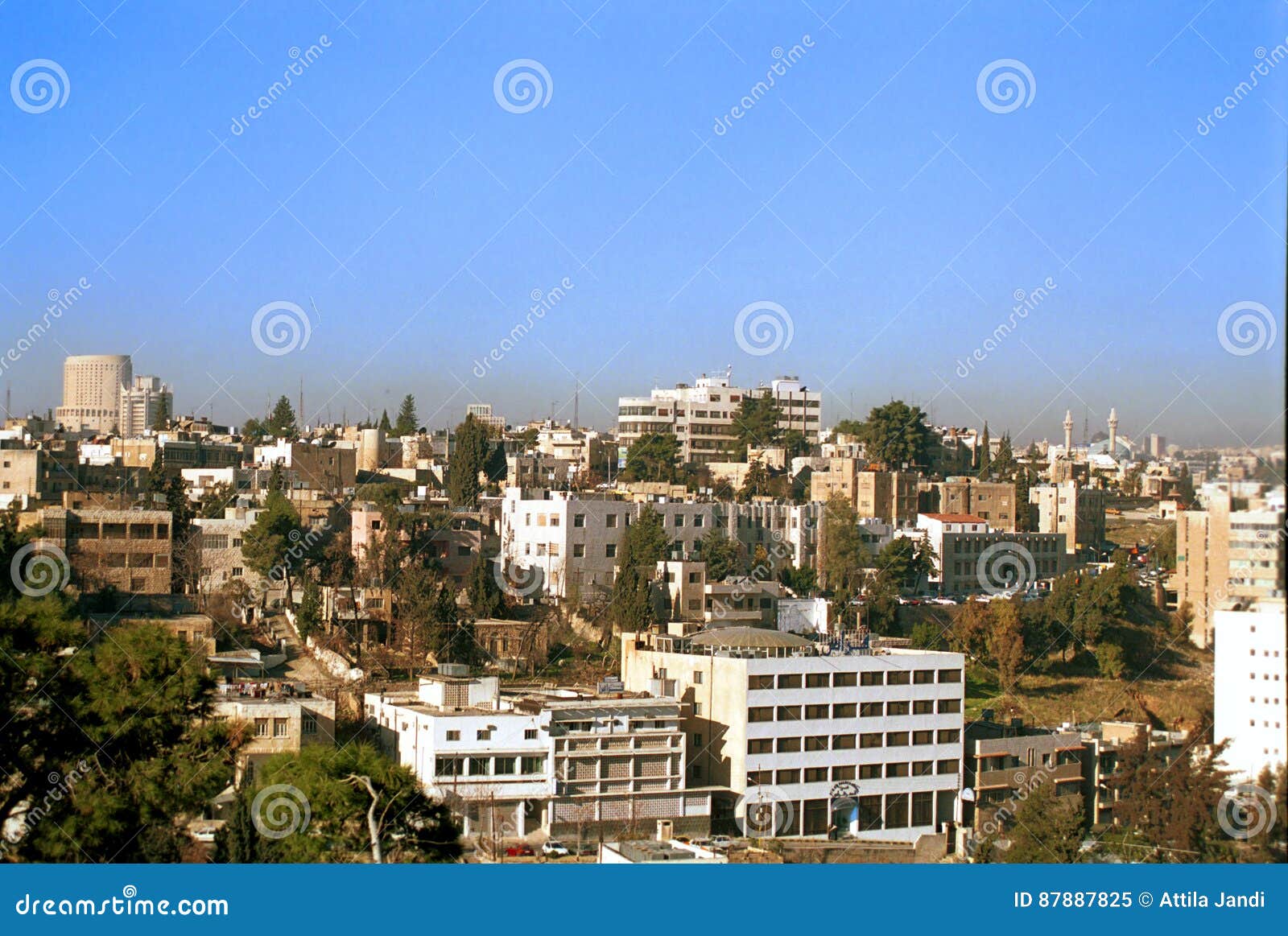 View of Amman, Jordan editorial image. Image of jordan - 87887825